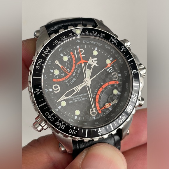 Timex | Accessories | Timex Tx Technoluxury Flyback Chronograph T3b93 ...